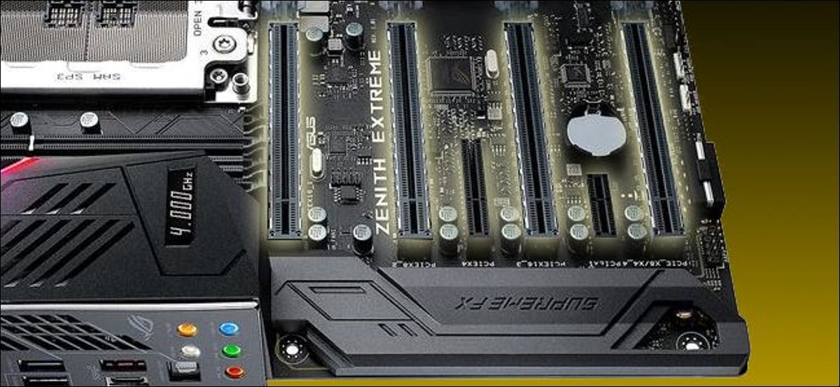 ¿Por qué los puertos PCI Express de mi placa base son de diferentes ...